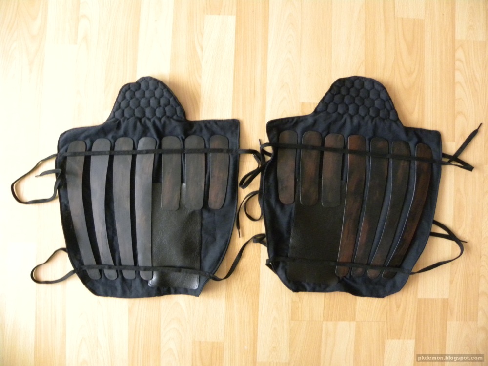 pkDemon Creations: Rusty samurai suneate