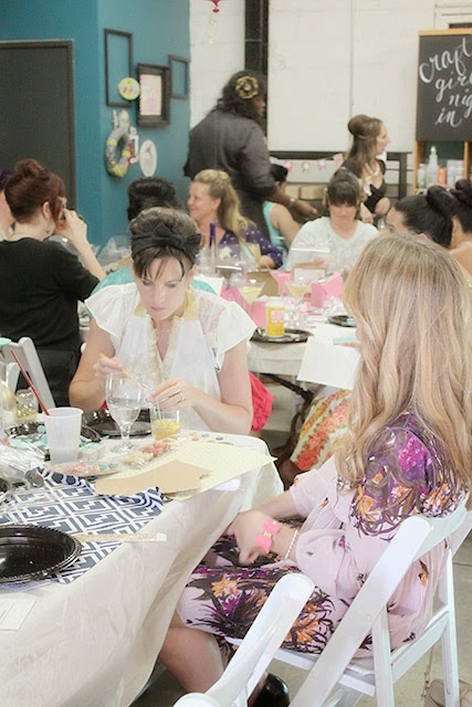 Creative Tea Time: Recap of Crafts and Cocktails with Spiffing Jewerly