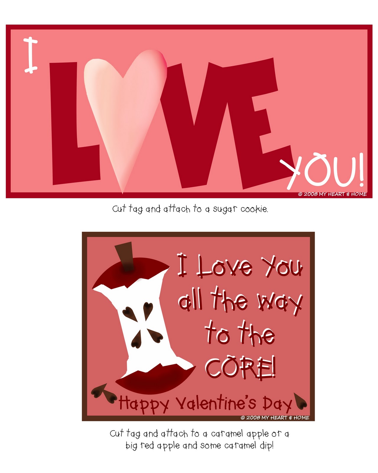 Prepared NOT Scared!: Valentine's Day Love Notes Heart Attack