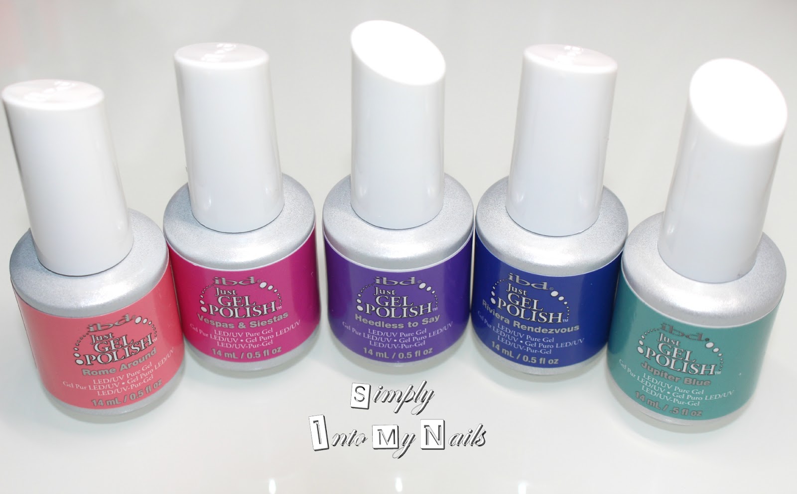 Lava Nail Gel Polish Manicure Featuring IBD Heedless To Say | Simply ...