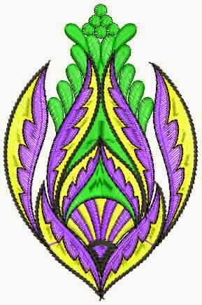 EmbDesignTube: Glittering Curtain Applique Designs Of Urban Fashion