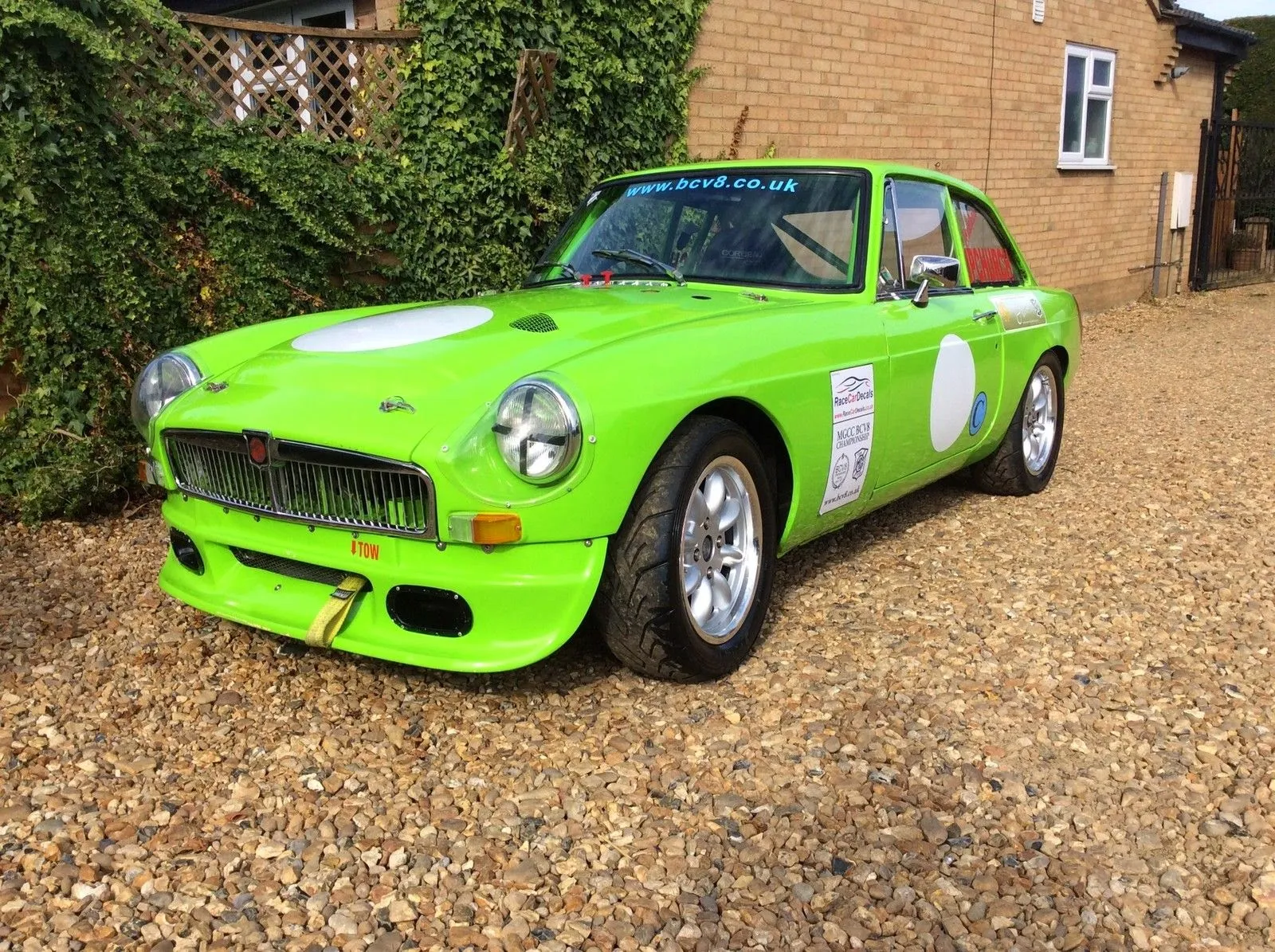 1975 MG MGB GT V8 Race Car - Classic Auto Restorations