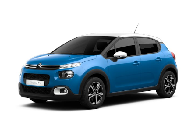 Citroën C3 3 (2016 à 2020) - Couleurs et code peinture