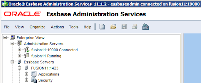 More to life...: EAS - single sign-on to Essbase using separate Shared ...