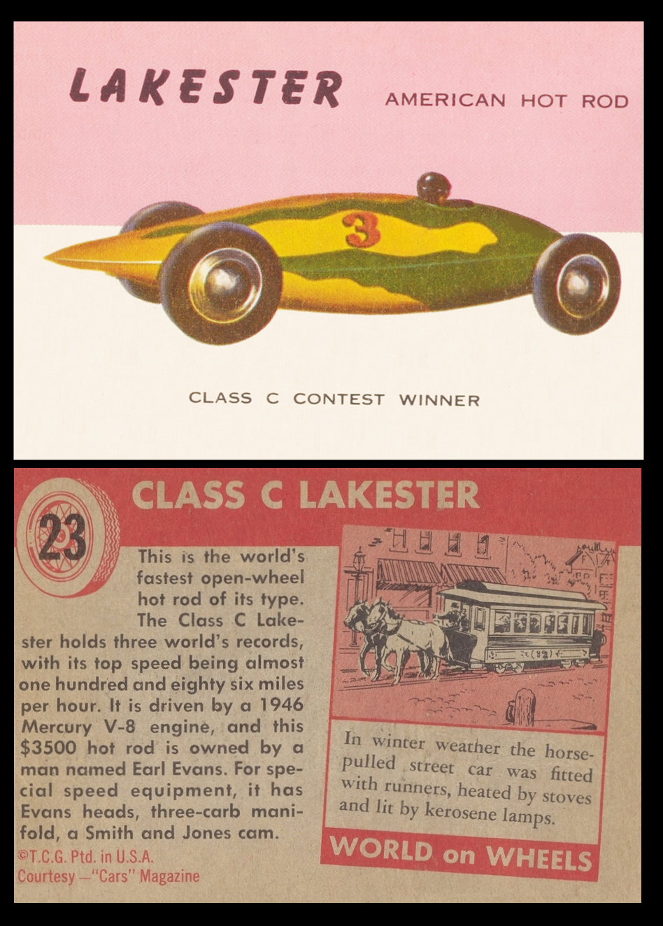 CHUCKMAN'S NON-SPORTS TRADING CARDS OF THE 1950s VOLUME 01