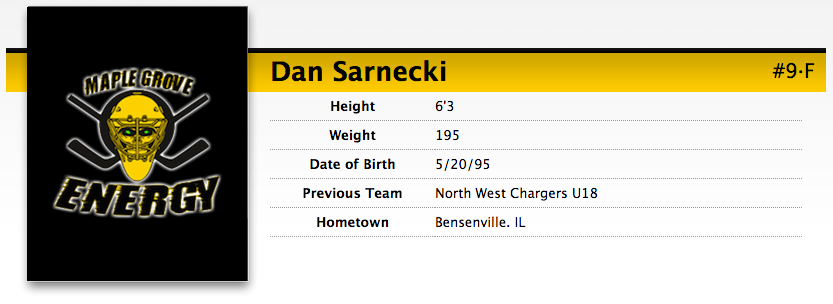 MnJHL: "Get To Know Em" - Maple Grove Energy - Daniel Sarnecki
