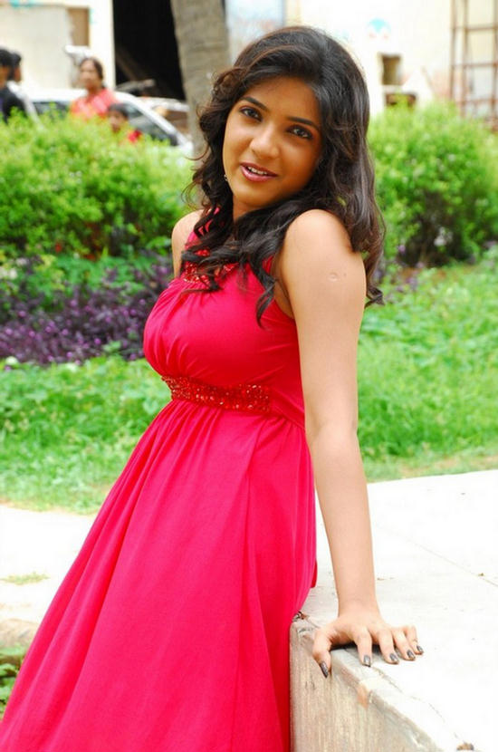 Neha Photos Cute Stills at Rakshith Movie Opening Event