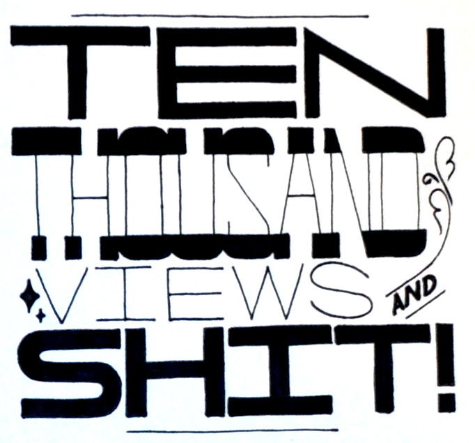 Expresh Letters Blog: Expresh Letters, Ten Thousand Views