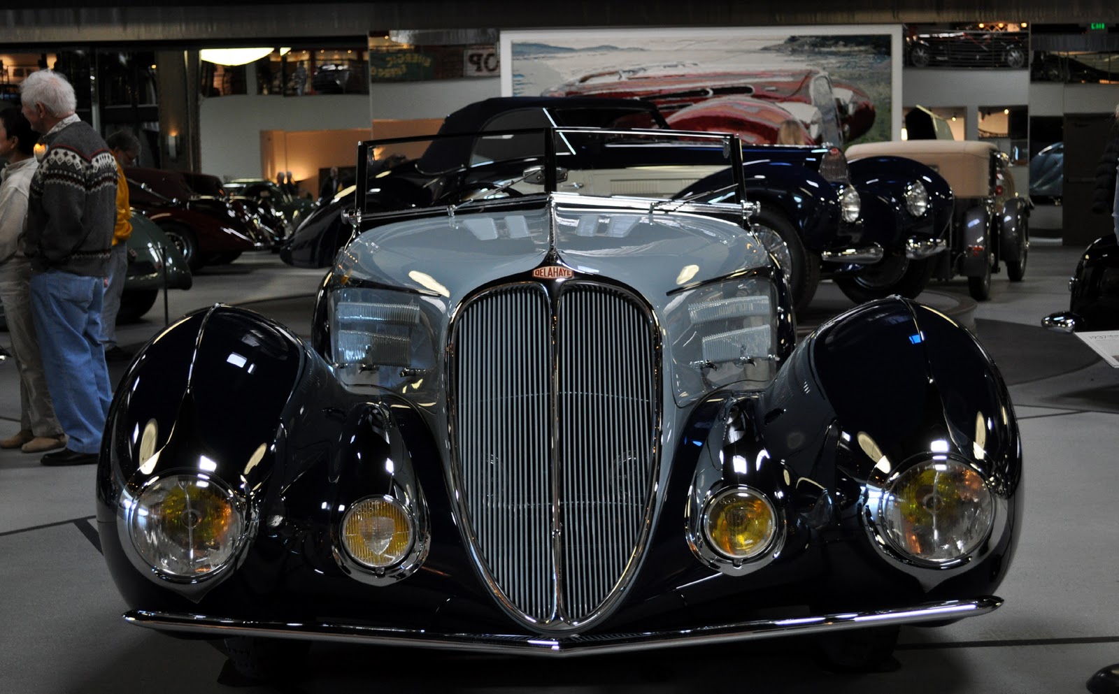 1937, 1949, and 1951 Delahaye models at the Mullin Museum... from ...