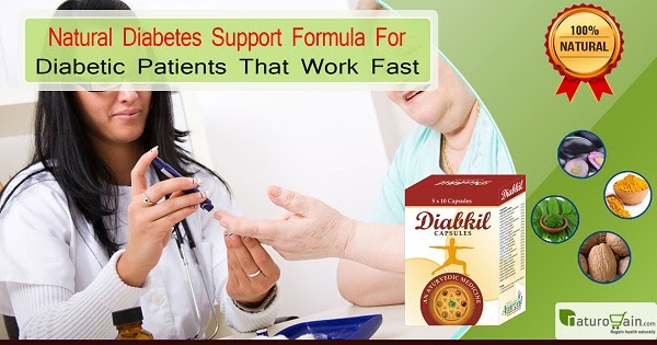 Natural Diabetes Support Formula for Diabetic Patients that Work Fast