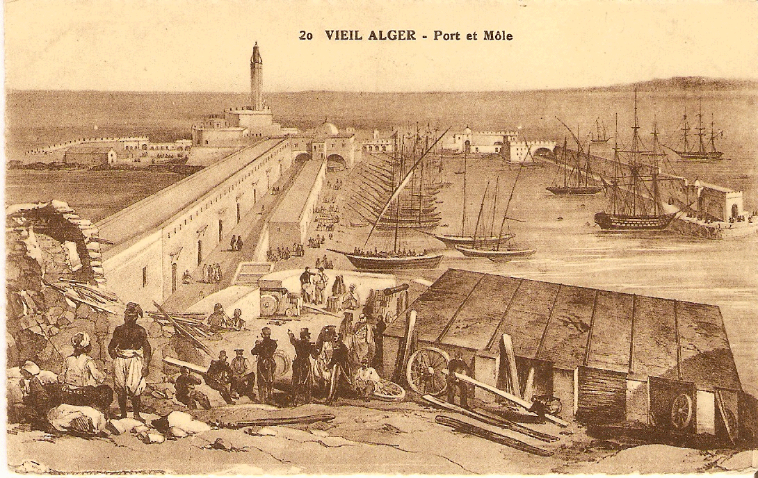 La Marcophilie Navale Envelopmer: La Marine en Algérie : ALGER le vieil ...
