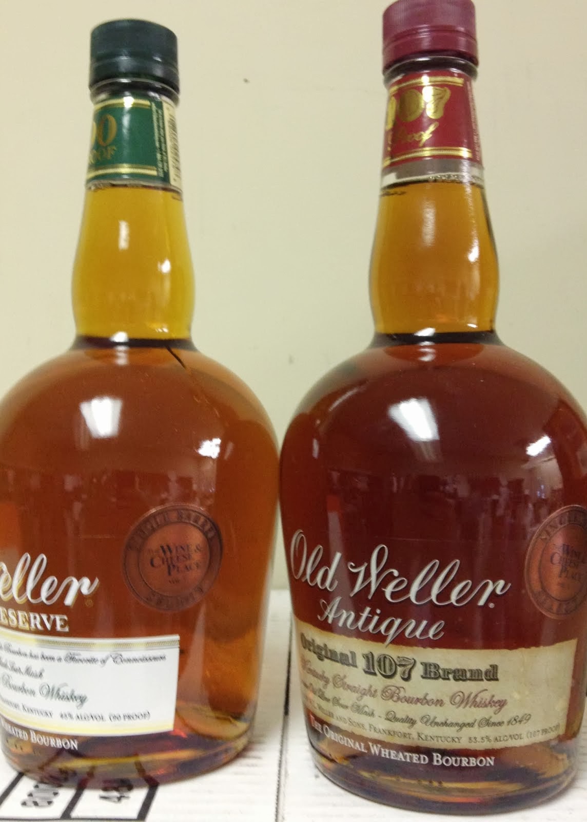 The Wine and Cheese Place: Weller our own barrels....