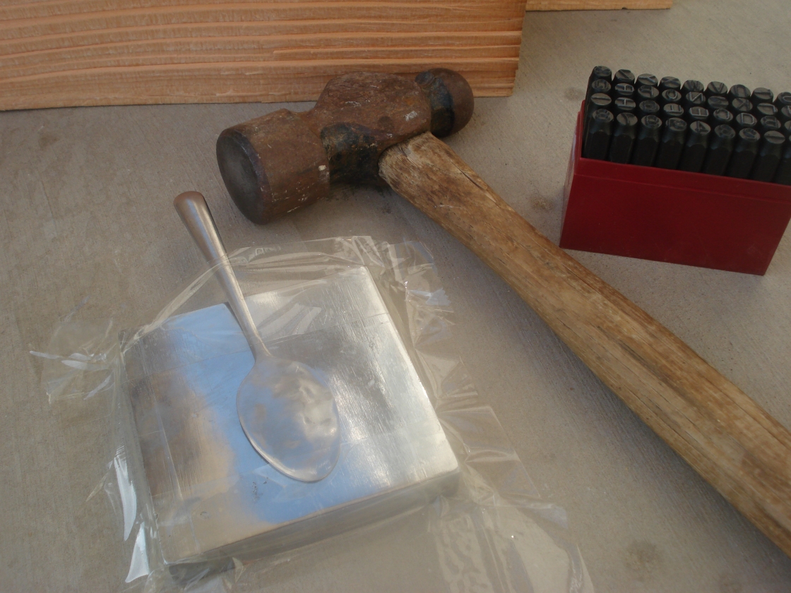 Rainy Tuesday Mornings: Hammered Spoon Place Settings