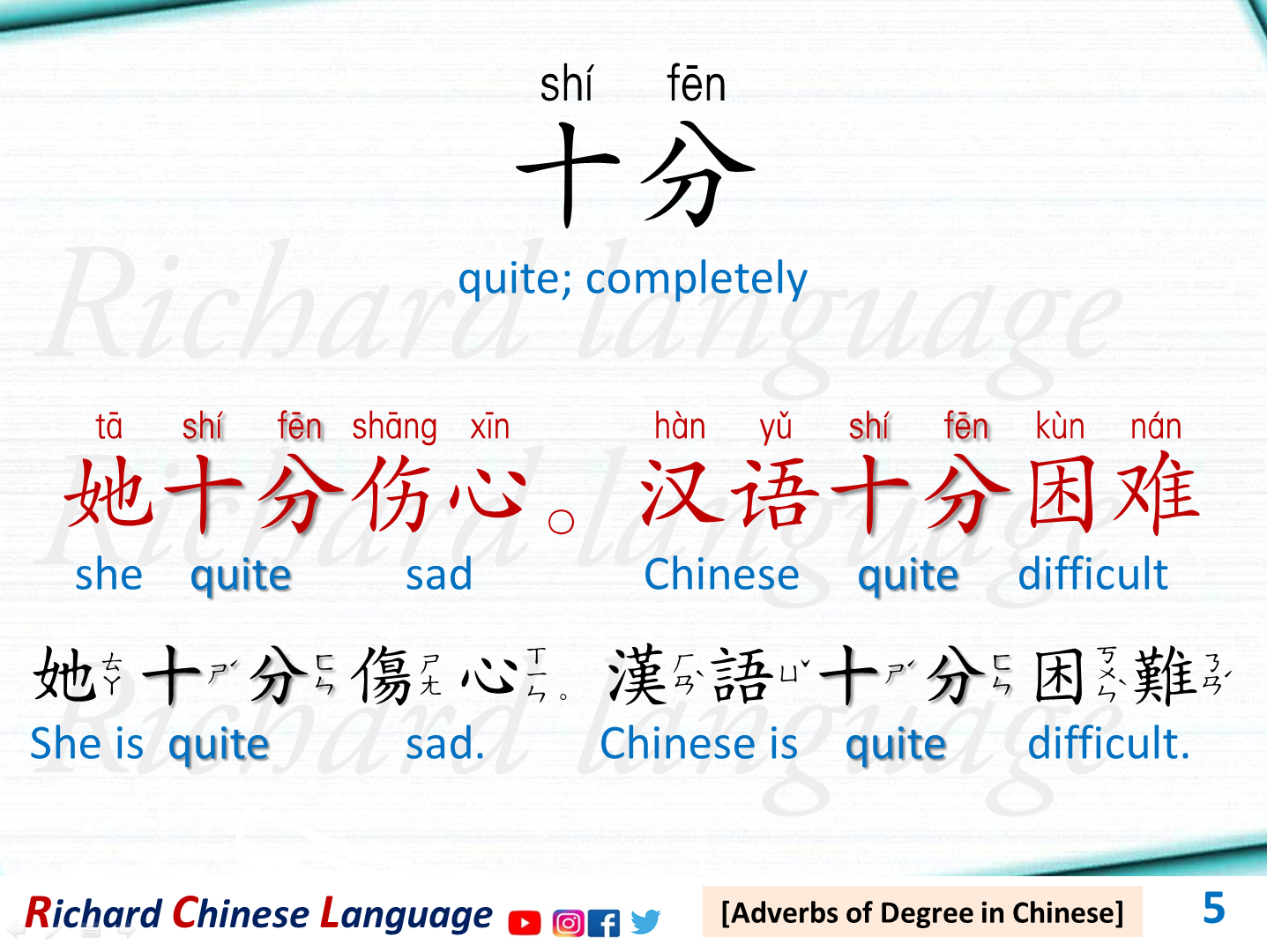 Richard Chinese: The Best Way to Learn Chinese: 15 Commonly-used ...