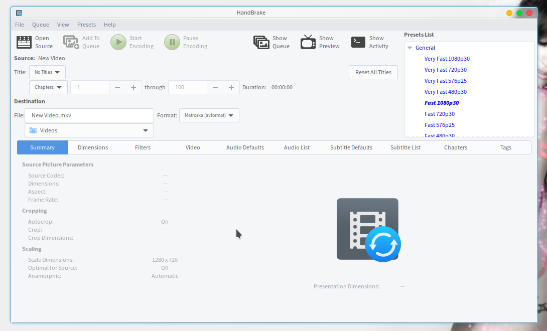 Handbrake 10 Open Source Video Transcoder Agus Winata