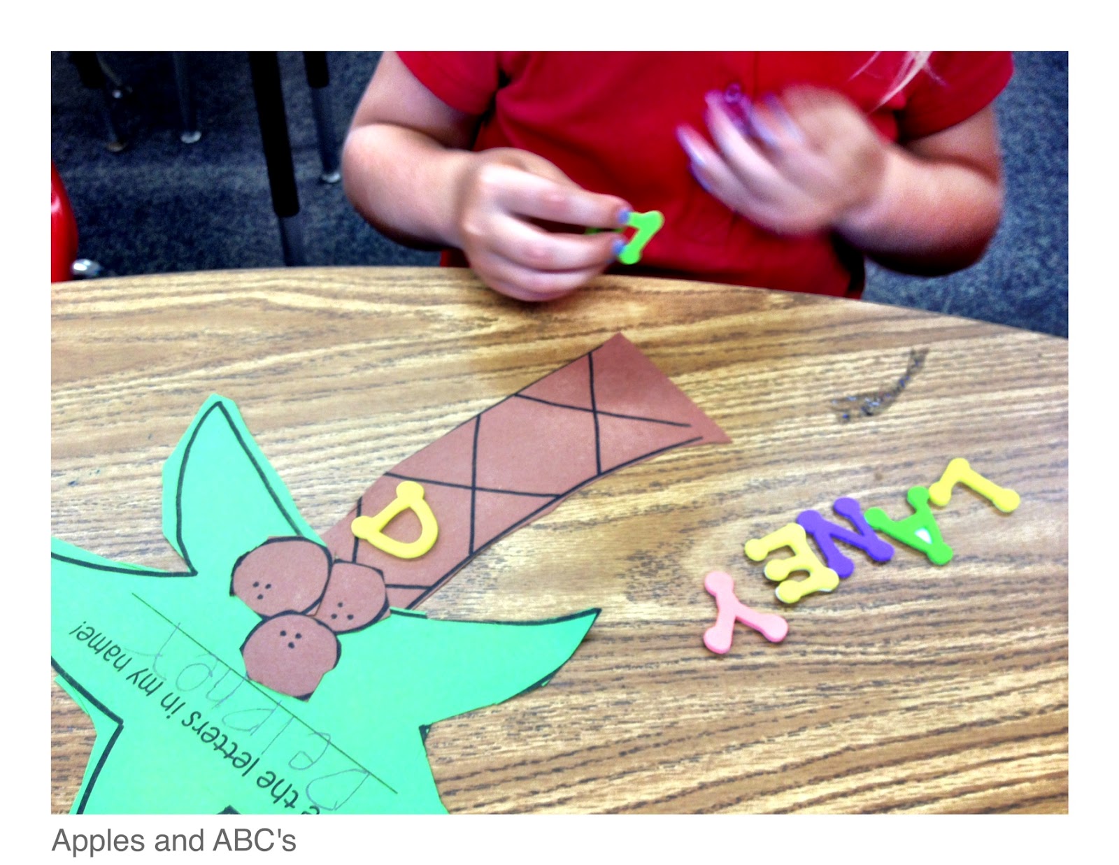 Chicka Chicka Boom Boom!!! - Apples & ABC's