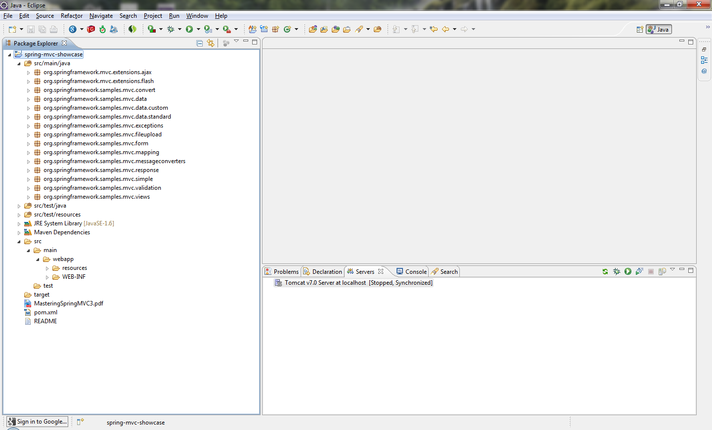 Technology & Peace: Spring: MVC 3 Showcase: Git, Maven & Eclipse