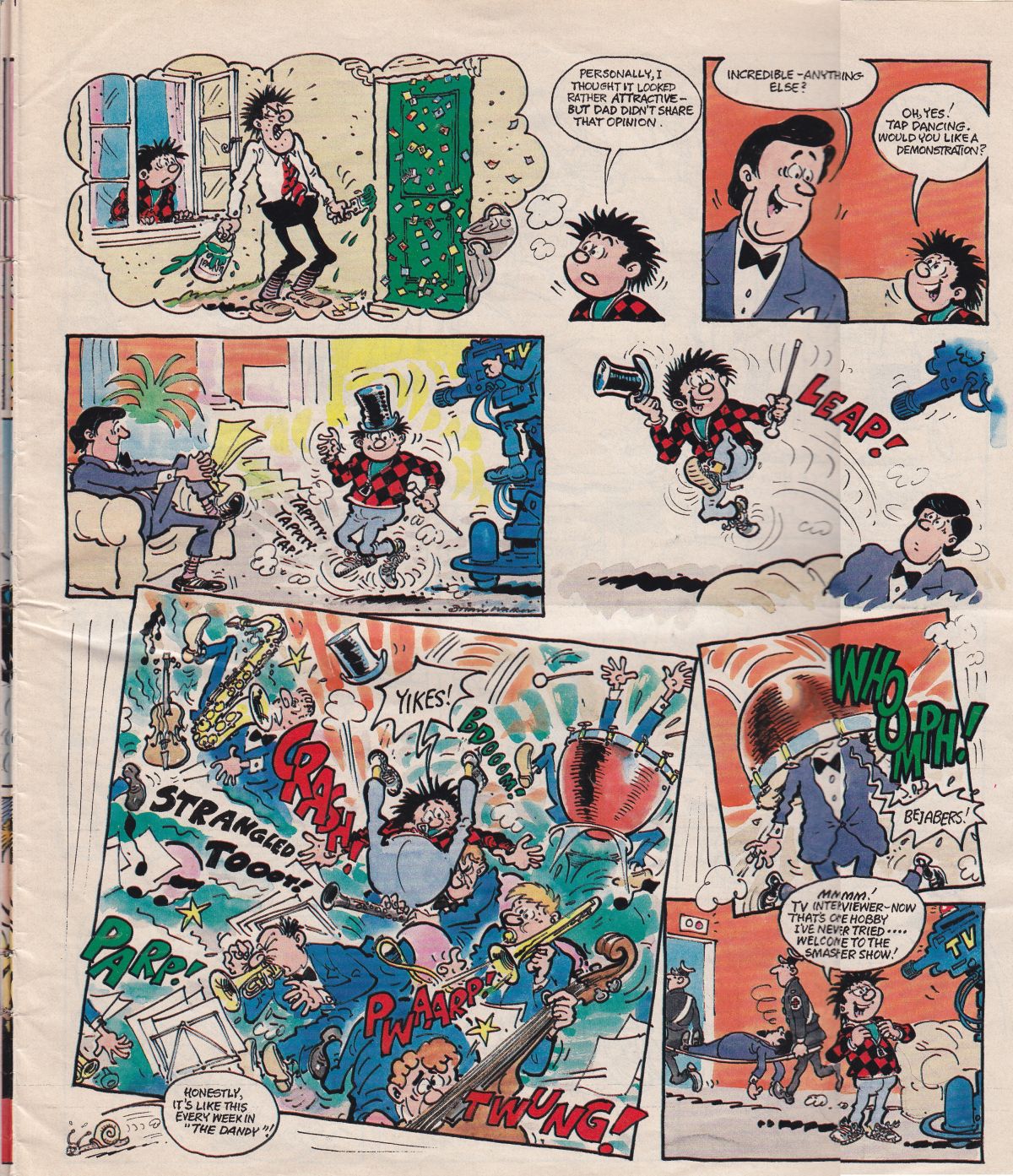 TwoHeadedThingies: The Dandy nears its end - so go back to the start