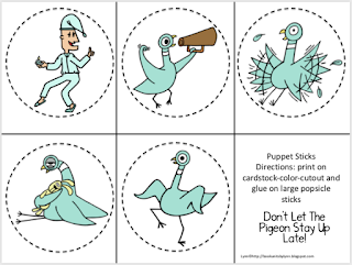 DON'T LET THE PIGEON STAY UP LATE! BOOK UNIT ~ Book Units by Lynn