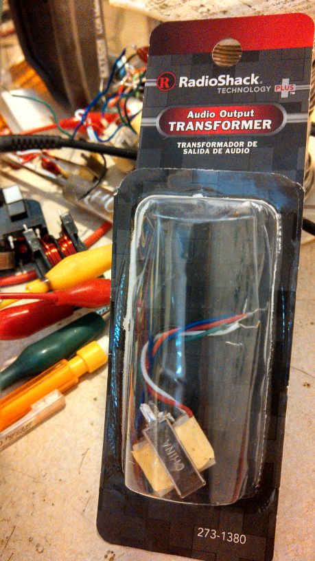 KA7OEI's blog: An L/C audio bandpass filter using cheap audio transformers