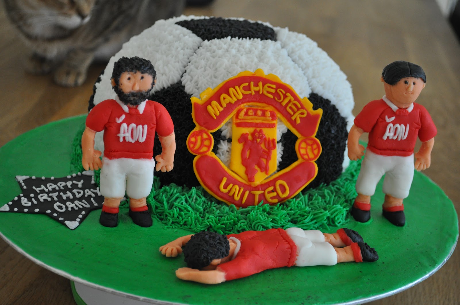 Manchester United Birthday Cake