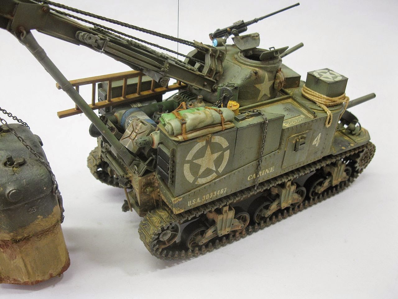 M31 (T2) Tank Recovery Vehicle with Panzernest - case report