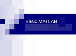 MATLAB Basic Commands and its Explanation - MATLAB Cheet Sheet ~ Achaz ...