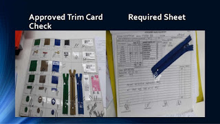 Trims card preparation and submission to buyer for approvel