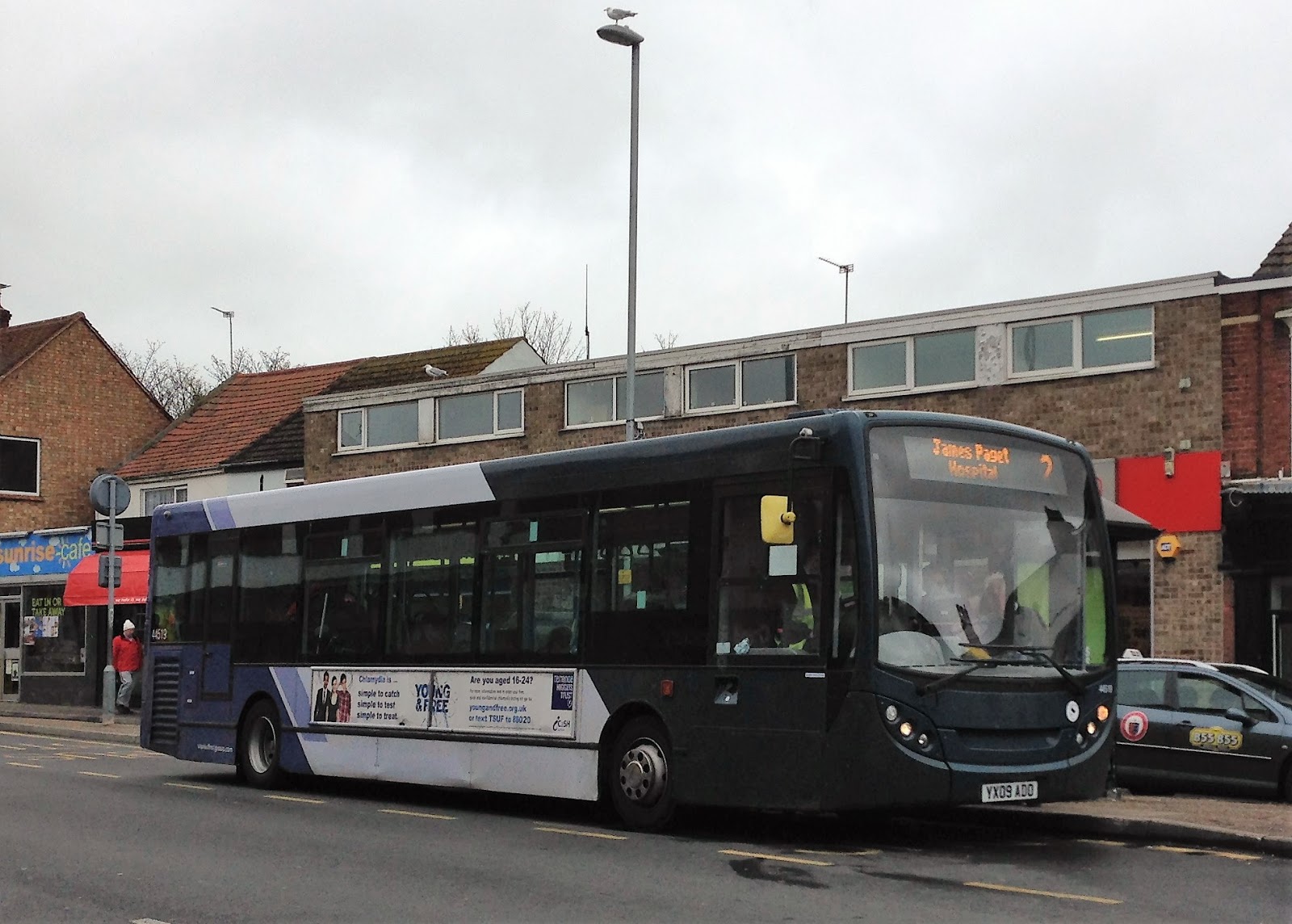 East Norfolk (& East Suffolk) Bus Blog: Ex First Ipswich Loanee