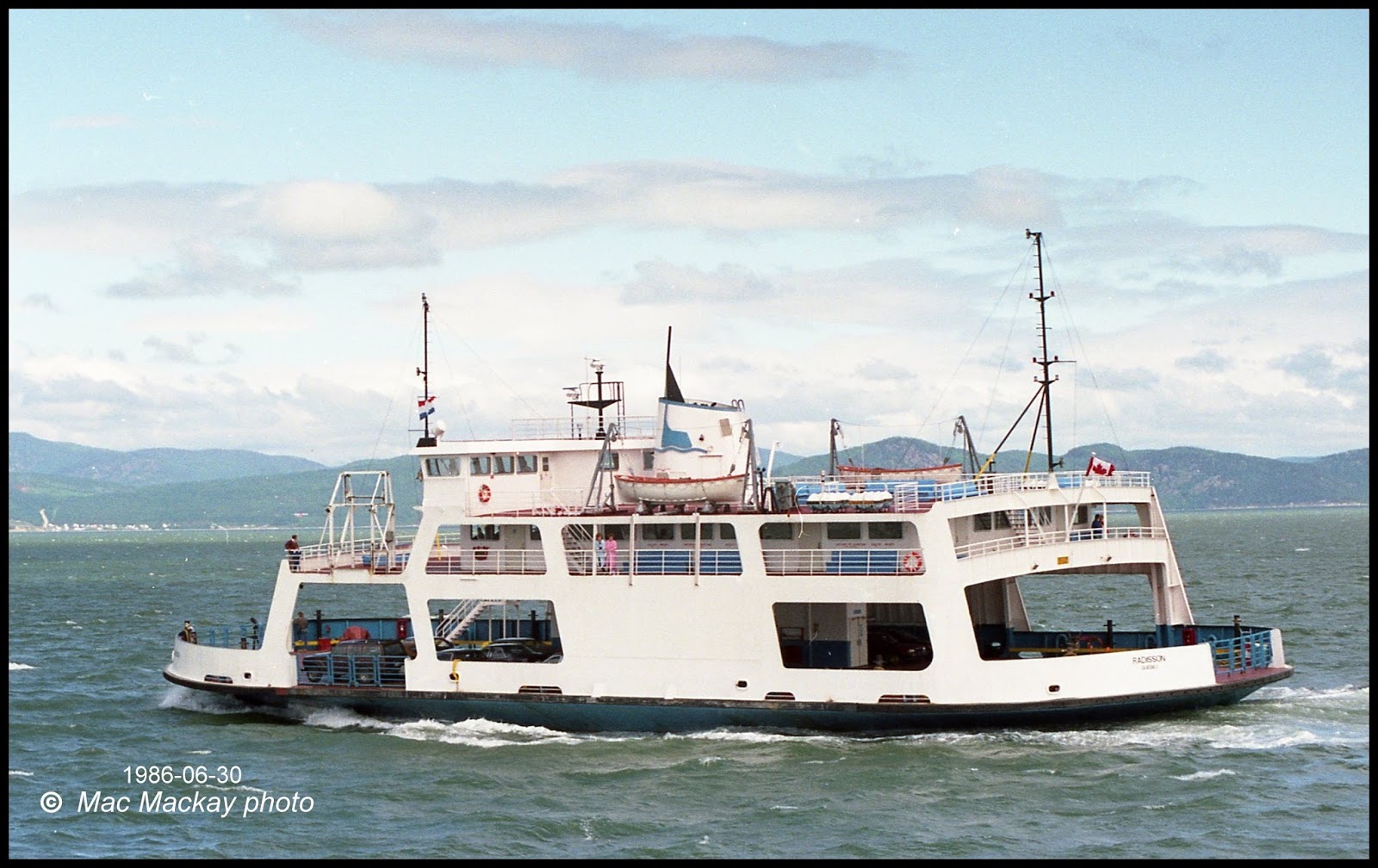 Navigation Québec: poste # 65 traversier Radisson