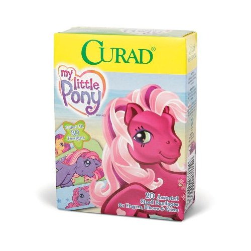 Welcome to Ponyville!: Curad Kids Adhesive Bandages