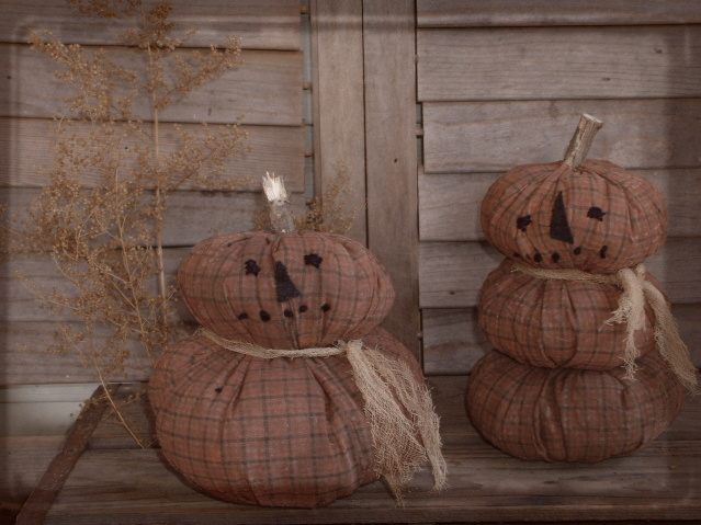 Daughternature Primitive Folk Art: Primitive Pumpkins and Halloween ...
