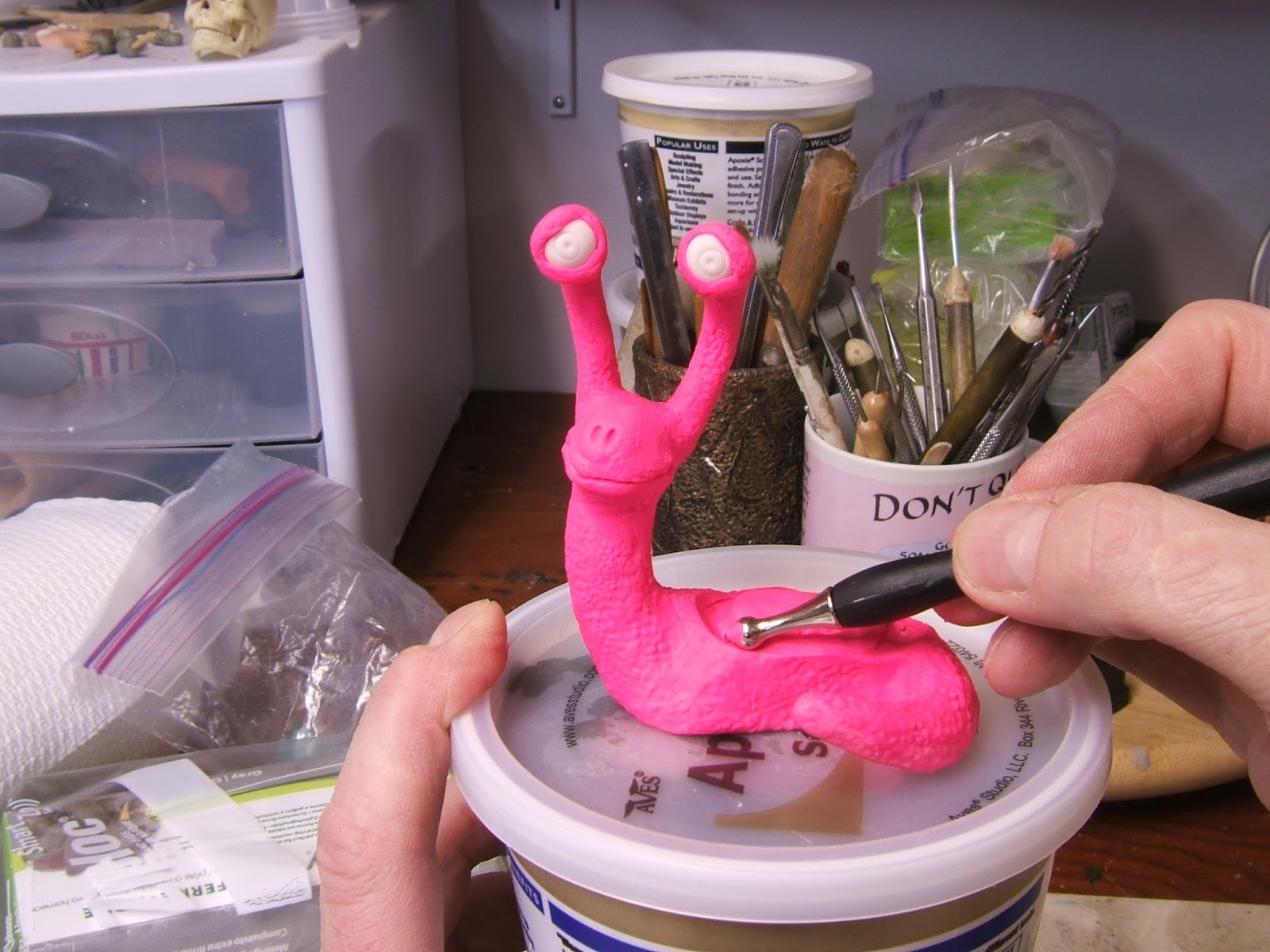 Blacknick Sculpture: Clay Art Challenge Day 16