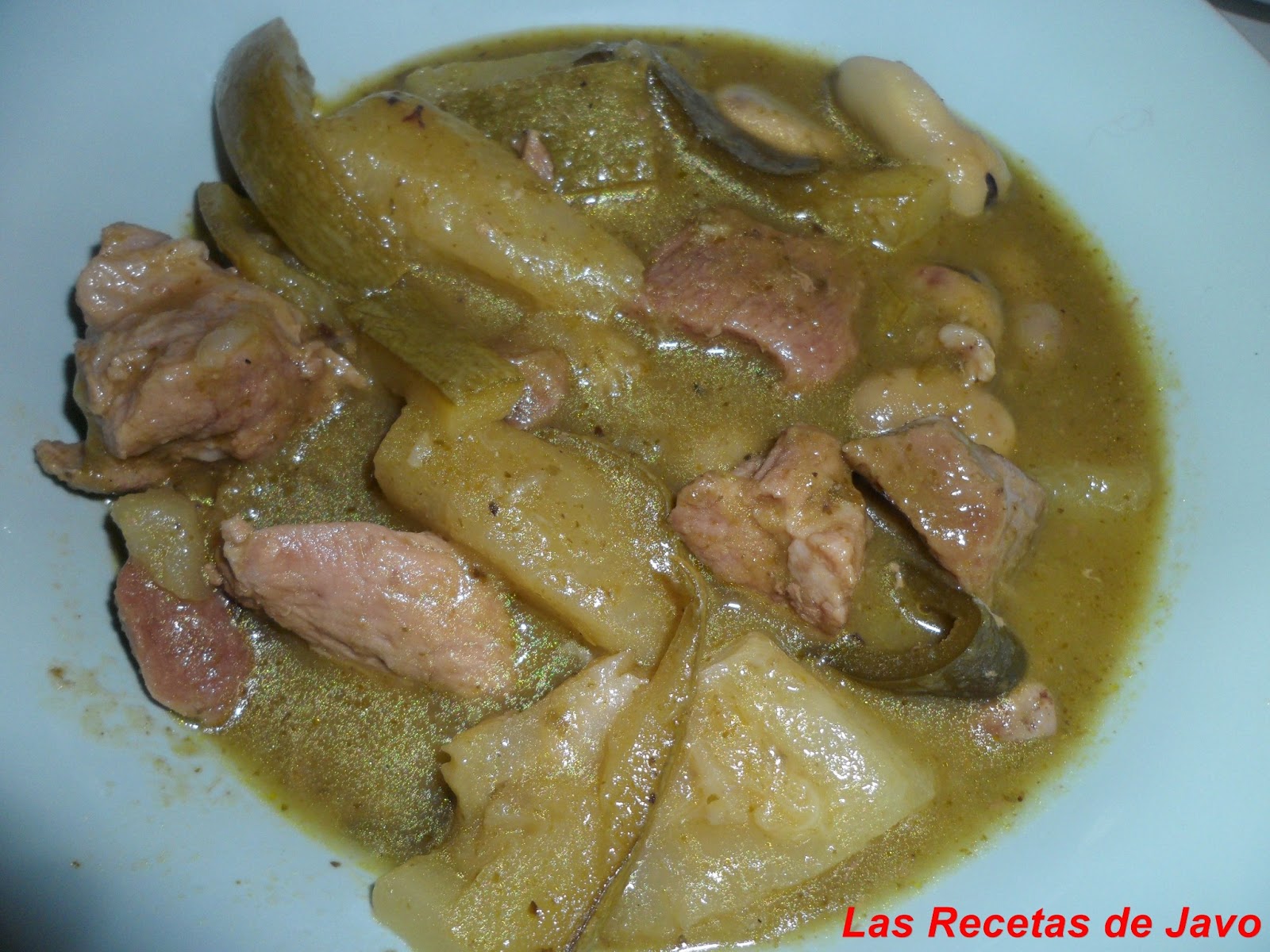 LAS RECETAS DE JAVO: CARNE DE PUERCO EN SALSA VERDE