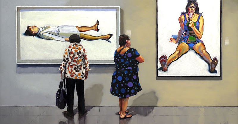 A Painting Today: "Wayne's World"