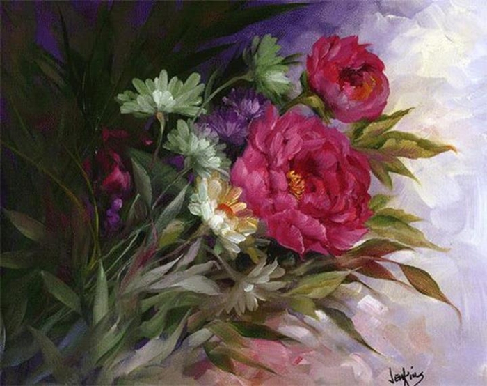 Gary Jenkins, 1962 | Still life of flowers | Tutt'Art@ | Pittura ...