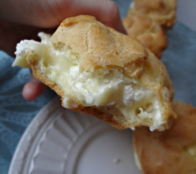 The Cooking Actress: Cream Puffs (from scratch)