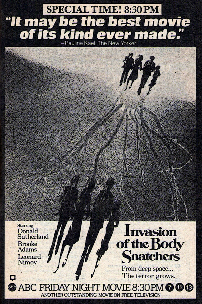Invasion Of The Body Snatchers 1978 Poster