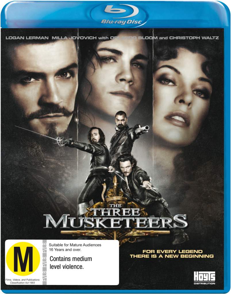 At Darren's World of Entertainment: The Three Musketeers: Blu Ray Review