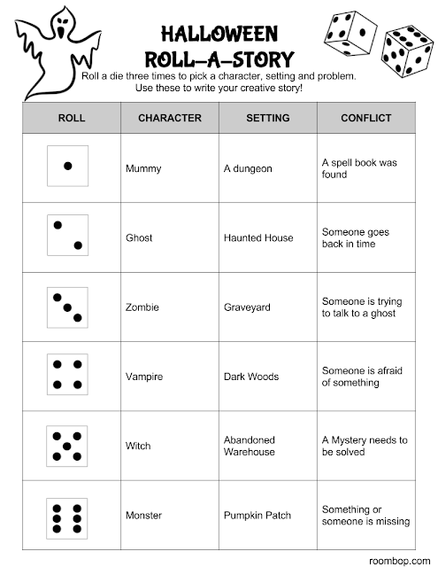 RoomBop Blog: Digital Dice: Roll-A-Story