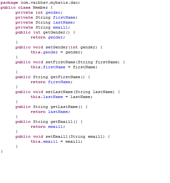 JAVA-EASY-TUTORIAL.blogspot.com: Working with MyBatis 3 JAVA-EASY-TUTORIAL.blogspot.com: Working with MyBatis 3