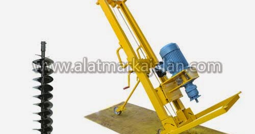 Bor Tanam Patok Jalan/Delineator Post | Mesin / Aplikator Marka Jalan ...