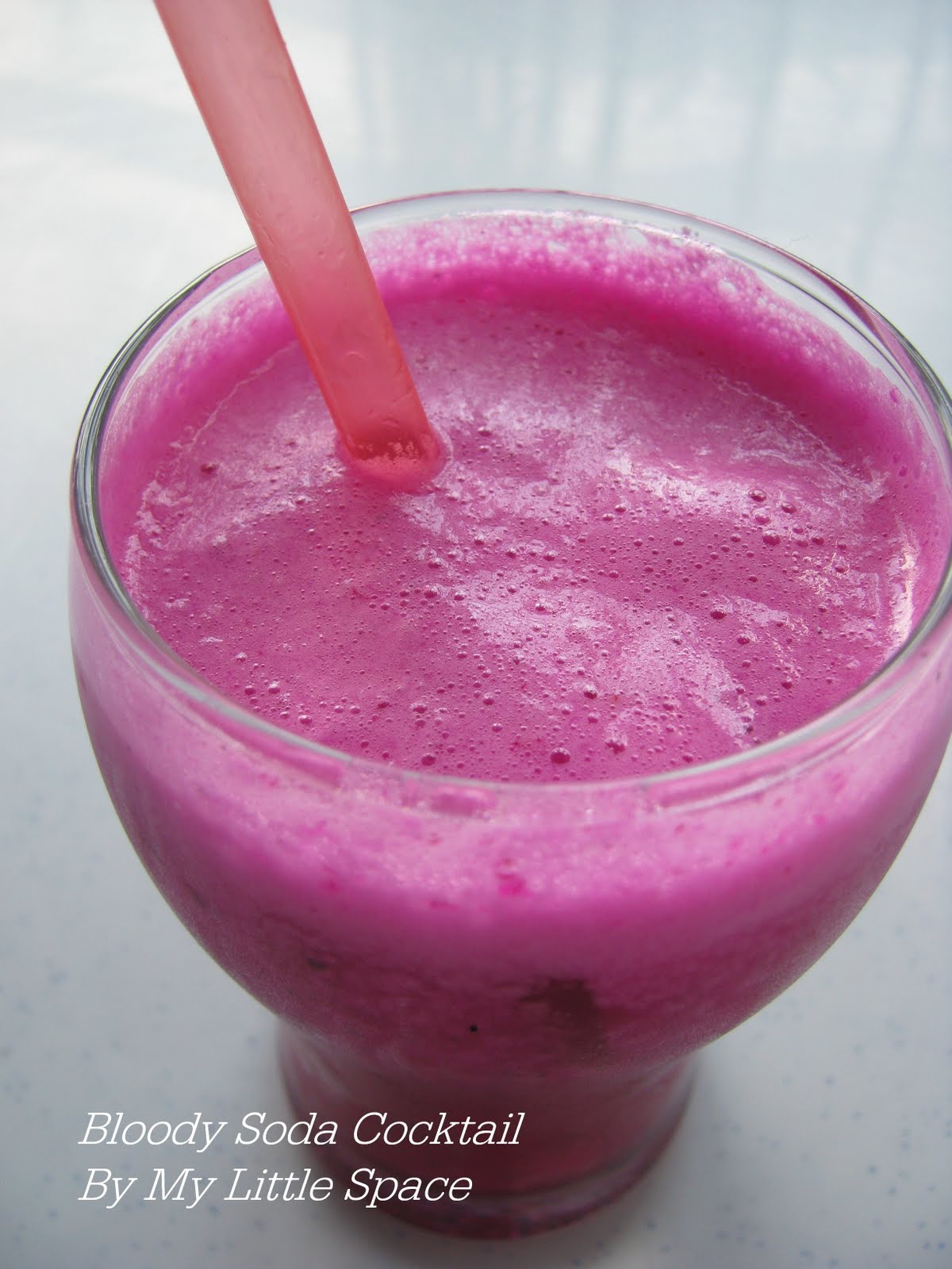 Pink Lady Soda & Bloody Coke Mocktail