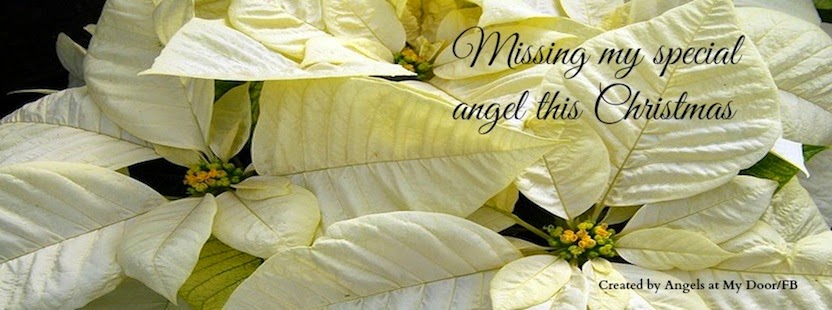 Angels at My Door: Free Christmas Facebook Covers