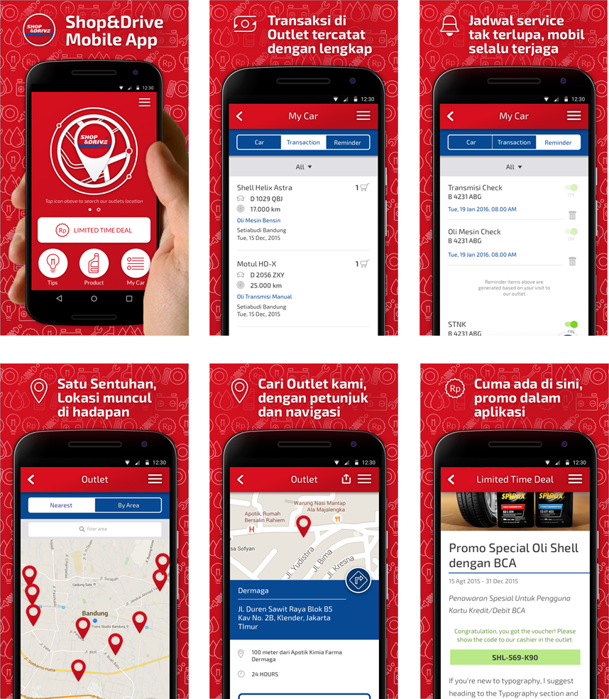 Shop & Drive: Aplikasi Mobile Shop & Drive