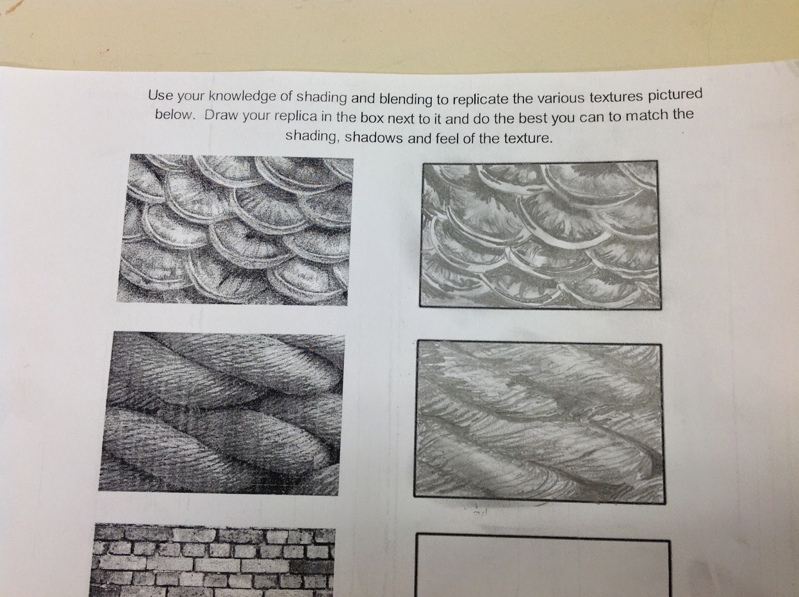 Easy Textures To Draw