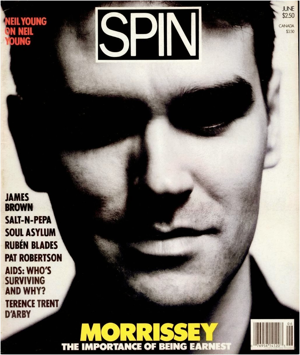 Top Of The Pop Culture 80s: Morrissey Interview Spin Magaine 1988