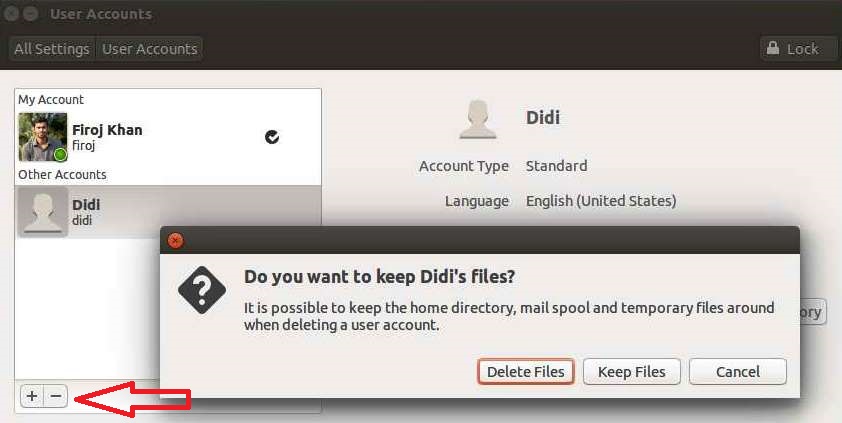 How To Add And Delete Users In Ubuntu