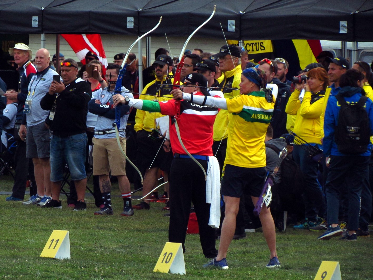 The World of Gord: Archery Competition at the 2017 Toronto Invictus Games