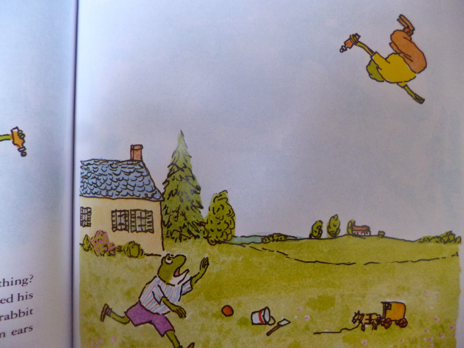 On the stripey couch on a Saturday morning: Gorky Rises by William Steig